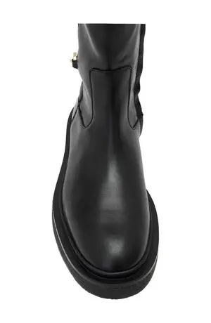 ALLSAINTS Escher Rider Knee High Boot - Black
