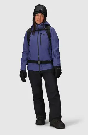 OUTDOOR RESEARCH Hemispheres Team Waterproof Ski Bibs - Black