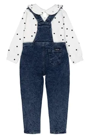 Joe's Jeans Long Sleeve Top & Overalls Set