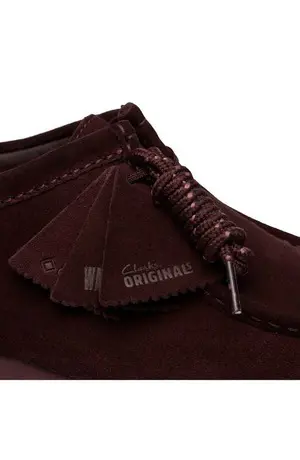 Clarks Wallabee Gore-tex® Waterproof Shoe - Purple Grape Suede