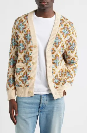 Corridor Printed Cardigans For Men