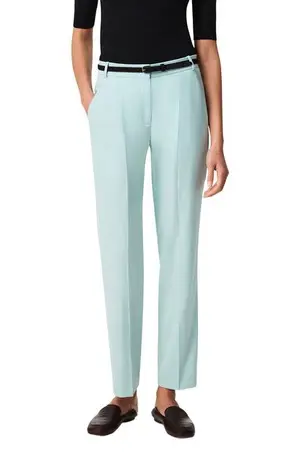 Another Tomorrow Peg Trouser - Mist