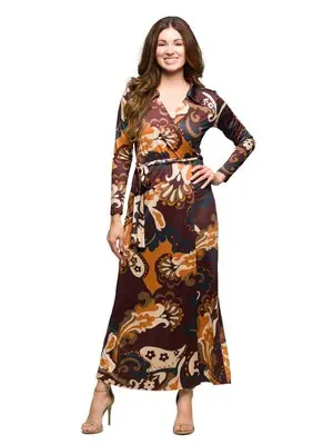 24seven Comfort Apparel Maxi Dresses