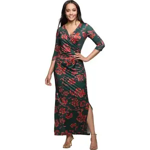 24seven Comfort Apparel Maxi Day Dresses