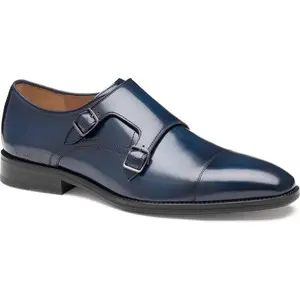Johnston & Murphy Buckled Loafers
