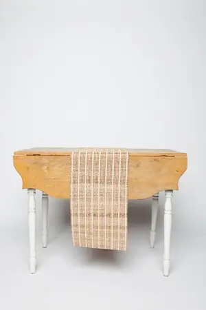 SUSTAINABLE THREADS Table Runner - Biscotti