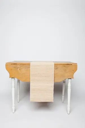 SUSTAINABLE THREADS Table Runner - Biscotti