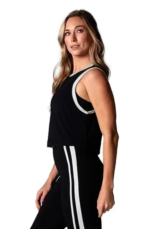 TAVI Sporty Tank - Ebony Coconut