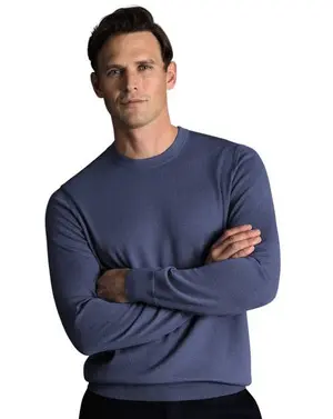 Charles Tyrwhitt Crew Neck Sweaters For Men