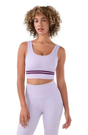 TAVI Seamless Vibe Rib Bra - Lavender