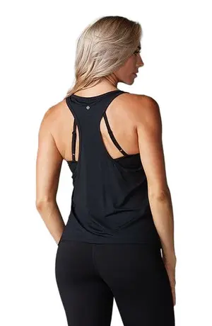 TAVI Crop Racerback Tank