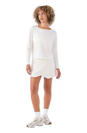 TAVI Brushed Tec Knit Long Sleeve - Coconut
