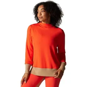 Tavi Collared Sweatshirts Hoodies For Women