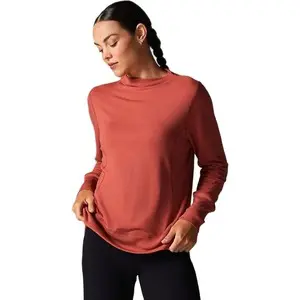 TAVI Cozy Funnel Neck Sweatshirt - Spice