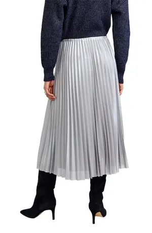 Bella Dahl Pleated Midi Skirt