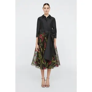 Theia Azura Shirt Dress