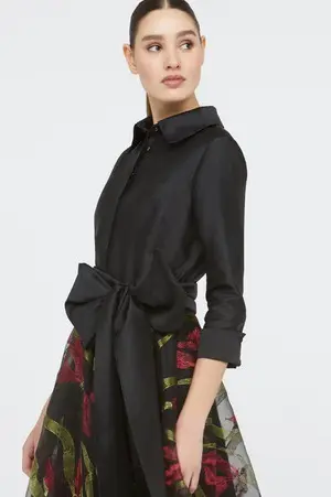 Theia Azura Shirt Dress
