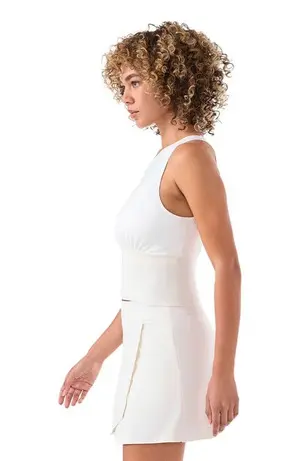 TAVI Solace Empire Waist Tank - Coconut