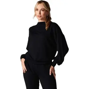 TAVI Slope Crew Neck Sweatshirt - Ebony