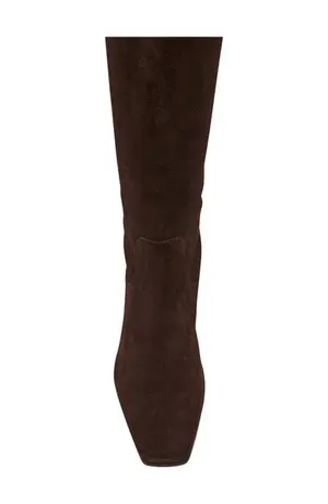 Steve Madden Dantelle Knee High Boot - Brown Suede