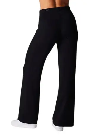 TAVI Cozy Luxe Wide Leg Pant - Ebony