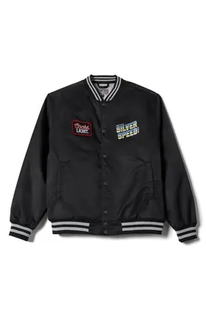 Brixton Coors Light® Silver Speed Shop Bomber Jacket