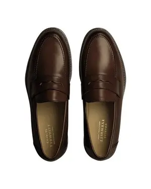 CHARLES TYRWHITT Leather Penny Loafers