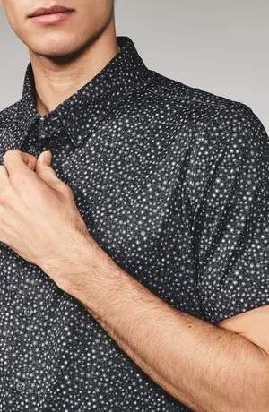 7 Diamonds Mercer Floral Short Sleeve Button-up Shirt