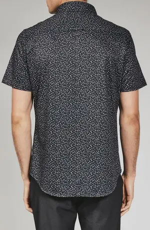 7 Diamonds Mercer Floral Short Sleeve Button-up Shirt