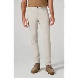 7 Diamonds Baron Straight Leg Stretch Twill 5-pocket Pants - Bone