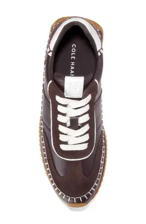 Cole Haan Grandpro Premier Sneaker - Dk Choco White