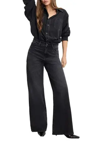 Good American Denim Jumpsuit - Black389