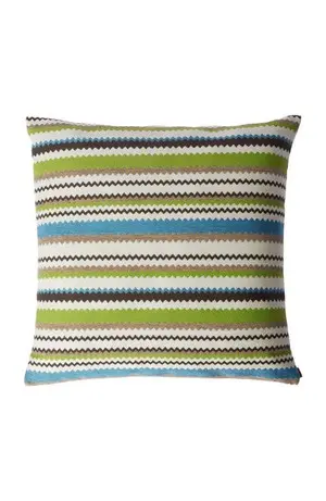 Missoni Cancun Outdoor Cushion 60x60 Cm - Turquoise  Multicoloured