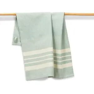 SUSTAINABLE THREADS Chaihandwoven Kitchen Towelsset Of 2 - Parsley