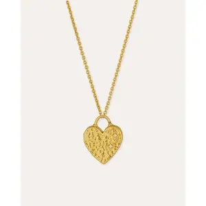 OTTOMAN HANDS Locket Heart Necklace - Gold