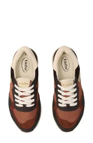 TAOS Detour Panelled Sneakers - Cocoa Multi