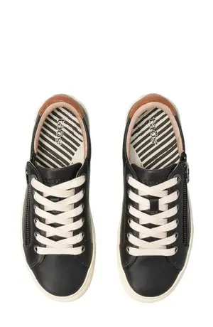 TAOS Z Soul Lux Leather Sneakers - Black/tan