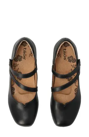 TAOS Banter Mary Jane Flat - Black