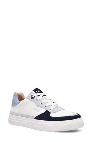 TAOS Pop Soul Leather Sneaker - Cloud/chambray Multi