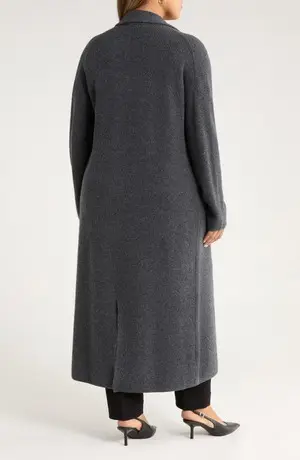 Nordstrom Wool And Cashmere Blend Sweater Coat