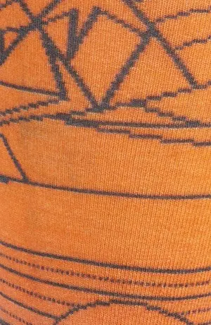 Smartwool Targeted Cushioning Geo Peaks Print Over-the-calf Ski Socks