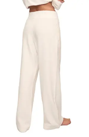 Eberjey Wide-leg Bouclé Pants