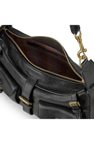Mulberry Roxanne High-shine Leather Shoulder Bag - Black