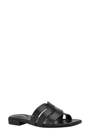 Calvin Klein Tisha Slide Sandal - Black