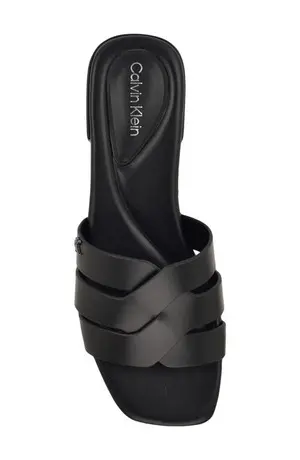 Calvin Klein Tisha Slide Sandal - Black