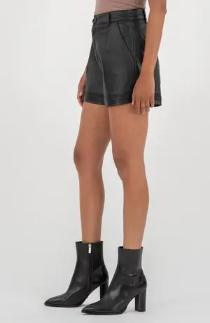 Kut From The Kloth Miranda Coated Shorts