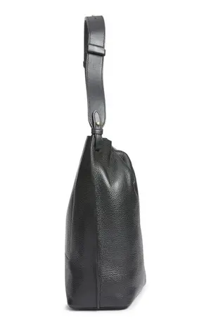 Vince Ava Leather Bucket Bag - Black