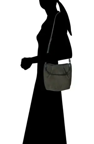 Vince Ava Leather Crossbody Bag - Herba