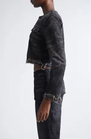 DIESEL® De-graffy-fsh Denim Trucker Jacket