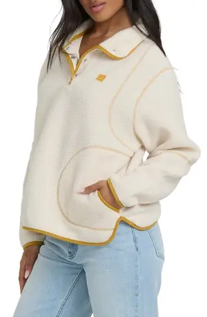 BILLABONG Streamer Half Snap Fleece Pullover